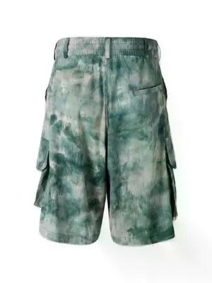 Y3 Tie-dye Cargo Shorts