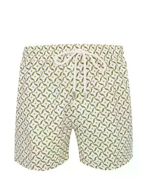 Frescobol Carioca Drawstring Swim Short - White