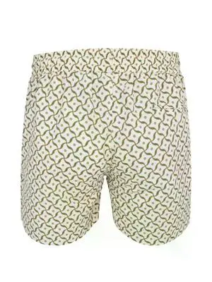 Frescobol Carioca Drawstring Swim Short - White