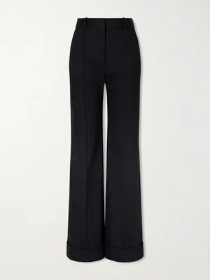 Adam Lippes Deeda High-rise Flared Jeans