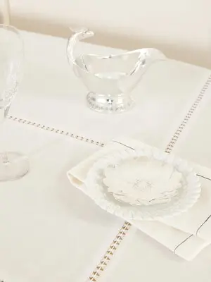 Christofle L'herbier Lotus Plated Bowl