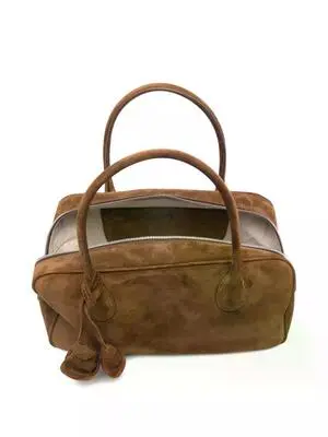 Magda Butrym Brigitte Tassel Tote Bag - Brown