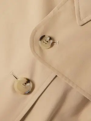 Burberry Double-breasted Cotton-gabardine Trench Coat