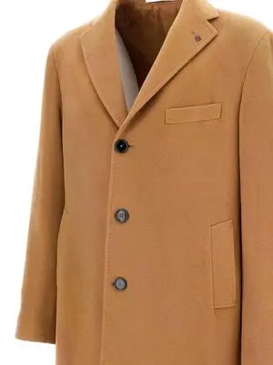 Tagliatore Buttoned Single-breasted Coat