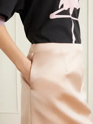 Chloé Duchesse-satin Mini Skirt