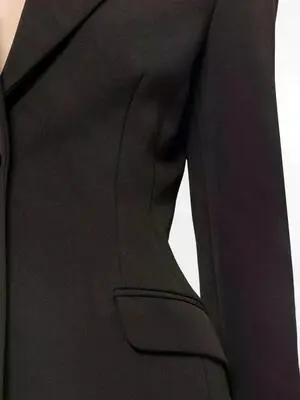 NISSA Single-breasted Crepe Blazer