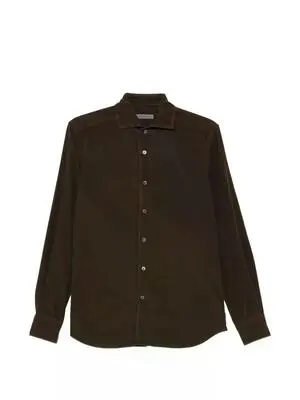 Corneliani Buttoned Corduroy Shirt