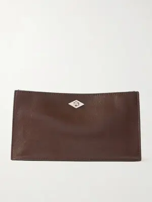 METIER Ease 28 Leather Clutch - Brown