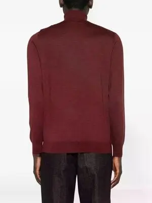 Corneliani Rollneck Sweater - Red