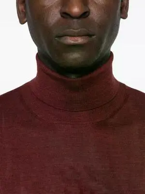Corneliani Rollneck Sweater - Red