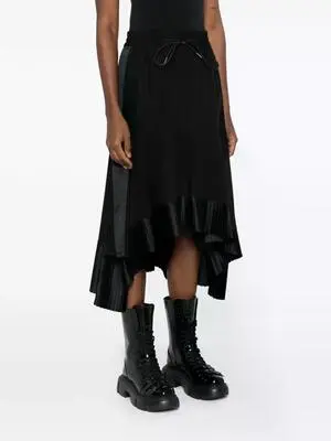 Sacai Pleated Drawstring Skirt