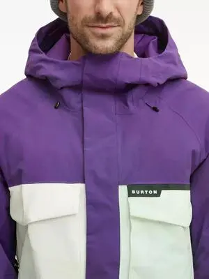 Burton Colour-block Hooded Ski Jacket