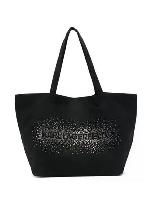 Karl Lagerfeld Embellished Totes