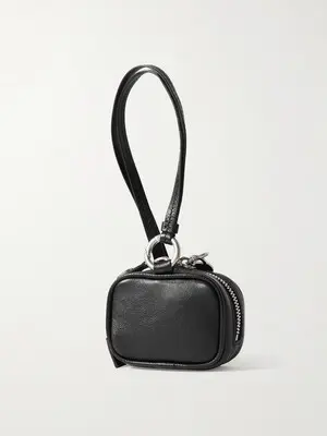 Acne Studios Camero Embellished Leather Keychain