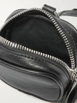 Acne Studios Camero Embellished Leather Keychain