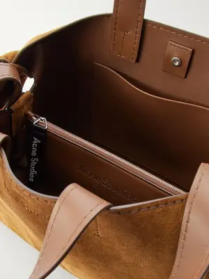 Acne Studios Musubi Knotted Suede Tote