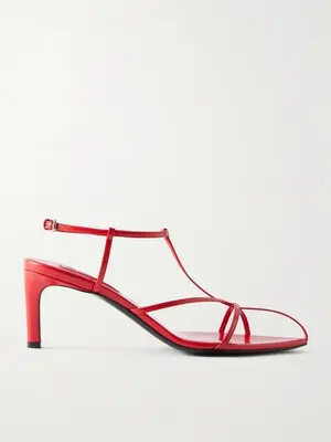 JIL SANDER Leather Sandals