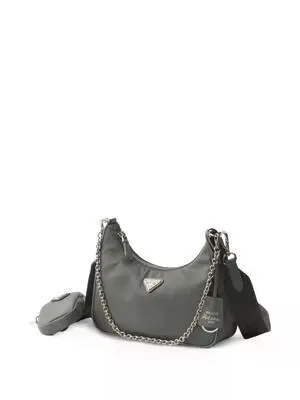 Prada Re-edition 2005 Re-nylon Shoulder Bag - Grey