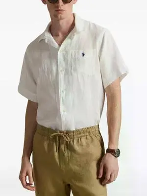 Polo Ralph Lauren Embroidered Pony Short-sleeved Shirt - White