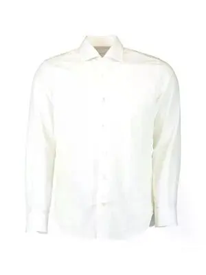 Eleventy Long-sleeve Shirt - White