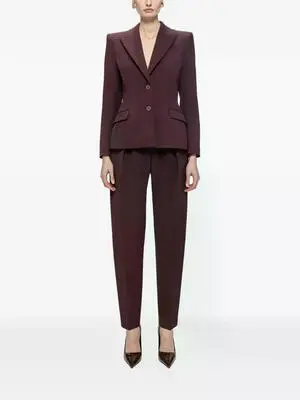 NISSA High-rise Trousers - Black