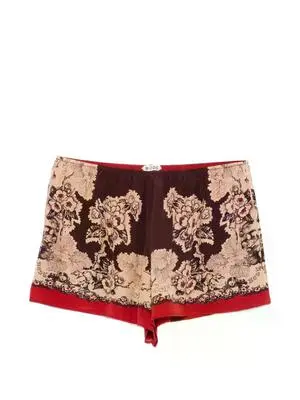 BODE Floral Tap Shorts