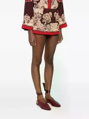 BODE Floral Tap Shorts
