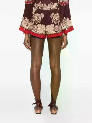 BODE Floral Tap Shorts