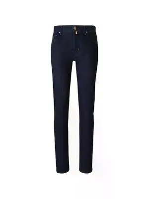 Jacob Cohen Logo-detail Jeans - Blue