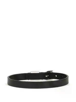Valentino Garavani Rockstud Leather Bracelet - Black