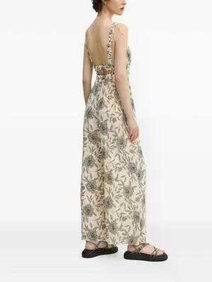 Abercrombie Floral-pattern Jumpsuit