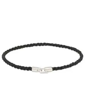 Miansai Cruz Rope Bracelet - Black/silver