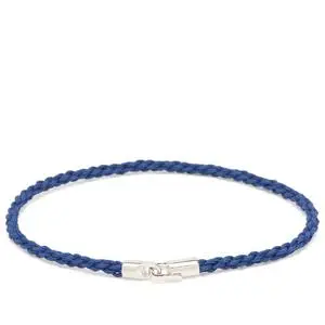 Miansai Cruz Rope Bracelet - Blue/silver