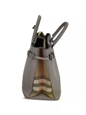 Burberry Banner House Handbag - Grey