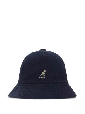 KANGOL Logo Bucket Hat - Blue