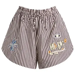 ALEMAIS Sirocco Embroidered Short - Stripe