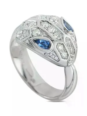 BVLGARI Diamond And Sapphire Ring