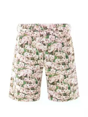 BLESS Printed Pleated Shorts