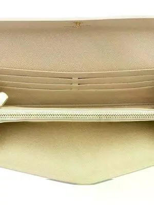 LOUIS VUITTON Damier Azur Sarah Wallet