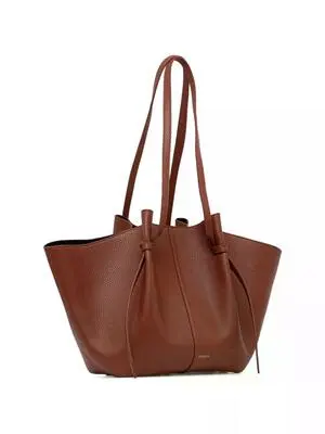 Yuzefi Mochi Knotted Shoulder Bag - Brown