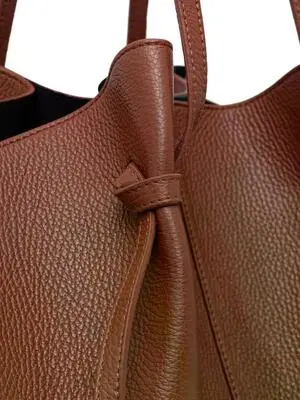 Yuzefi Mochi Knotted Shoulder Bag - Brown