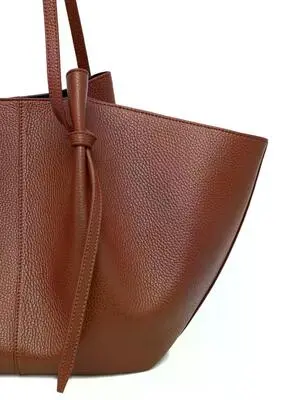 Yuzefi Mochi Knotted Shoulder Bag - Brown