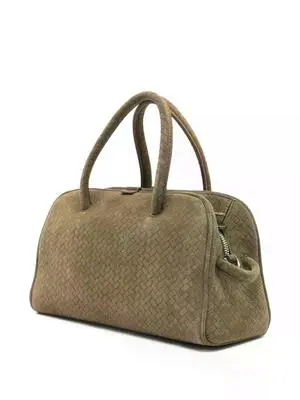 Jacquemus Small Turismo Woven Tote Bag - Green
