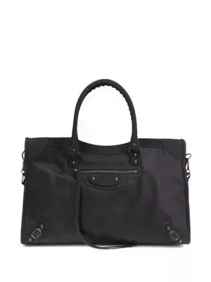 Balenciaga Large City Tote Bag - Black
