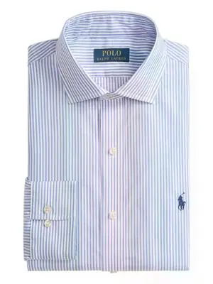 Polo Ralph Lauren Striped Custom Fit Shirt - Blue