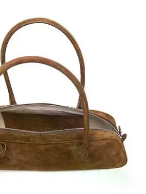 Magda Butrym Brigitte Trapeze Tote Bag - Brown