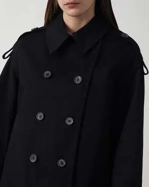 BY MALENE BIRGER Alisandra Trench Jacket - Black