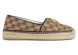 Gucci Gg Matelassé Canvas Espadrilles