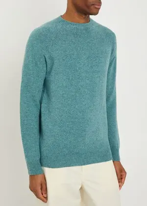Sunspel Melangé Wool Jumper