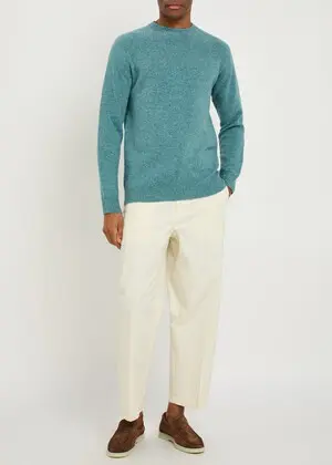 Sunspel Melangé Wool Jumper